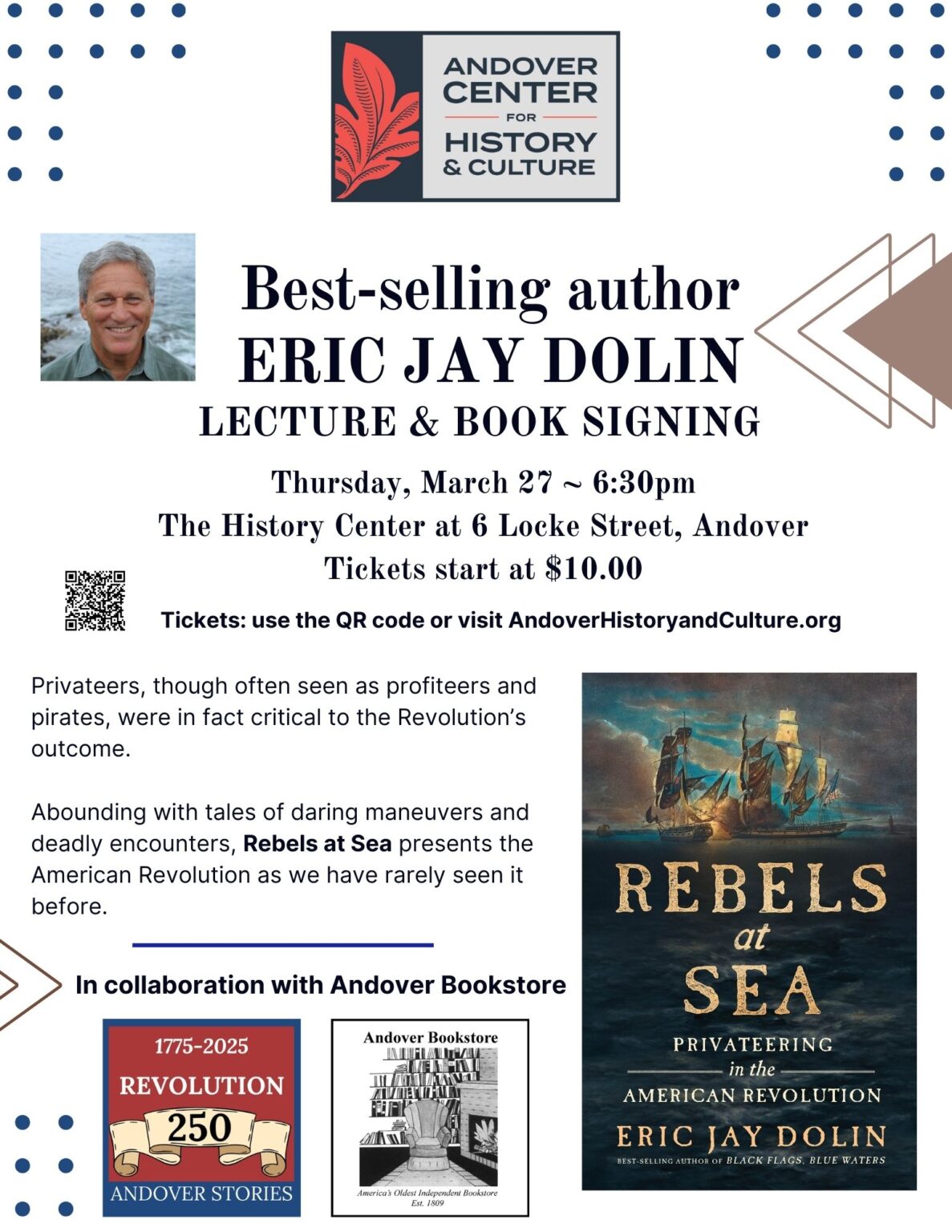 REBELS at SEA: PRIVATEERING in the AMERICAN REVOLUTION Lecture and book ...