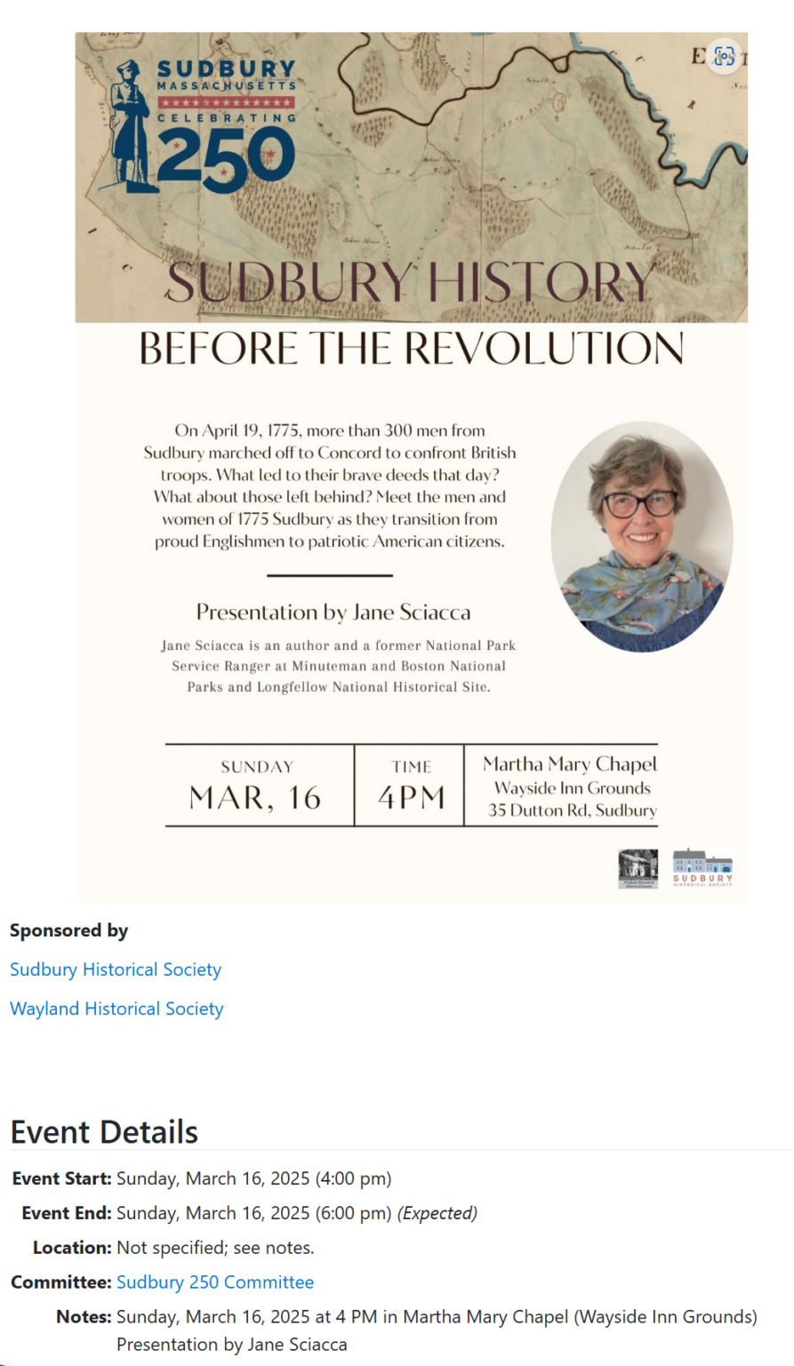 MA250 - A History of Possibility