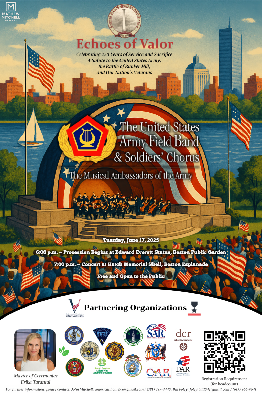 Echoes of Valor Concert at the Hatch Memorial Shell - MA250